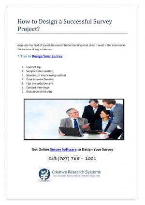 How To Design A Successfull Survey Project e-magazine in English by ...