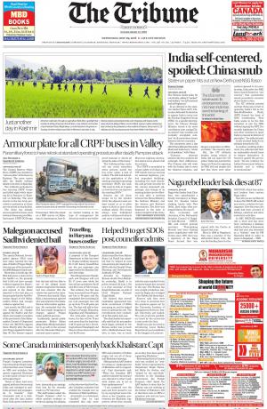 Tribune India The Tribune, Wed, 29 Jun 16